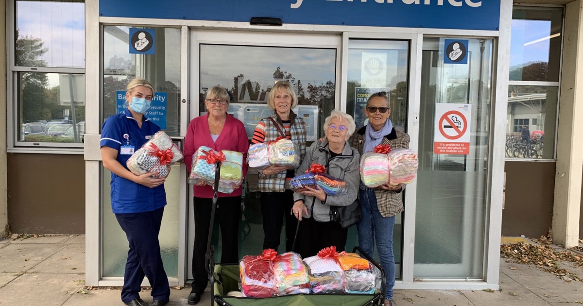 Park Place Knit & Natter Group put their needles to use for premature ...